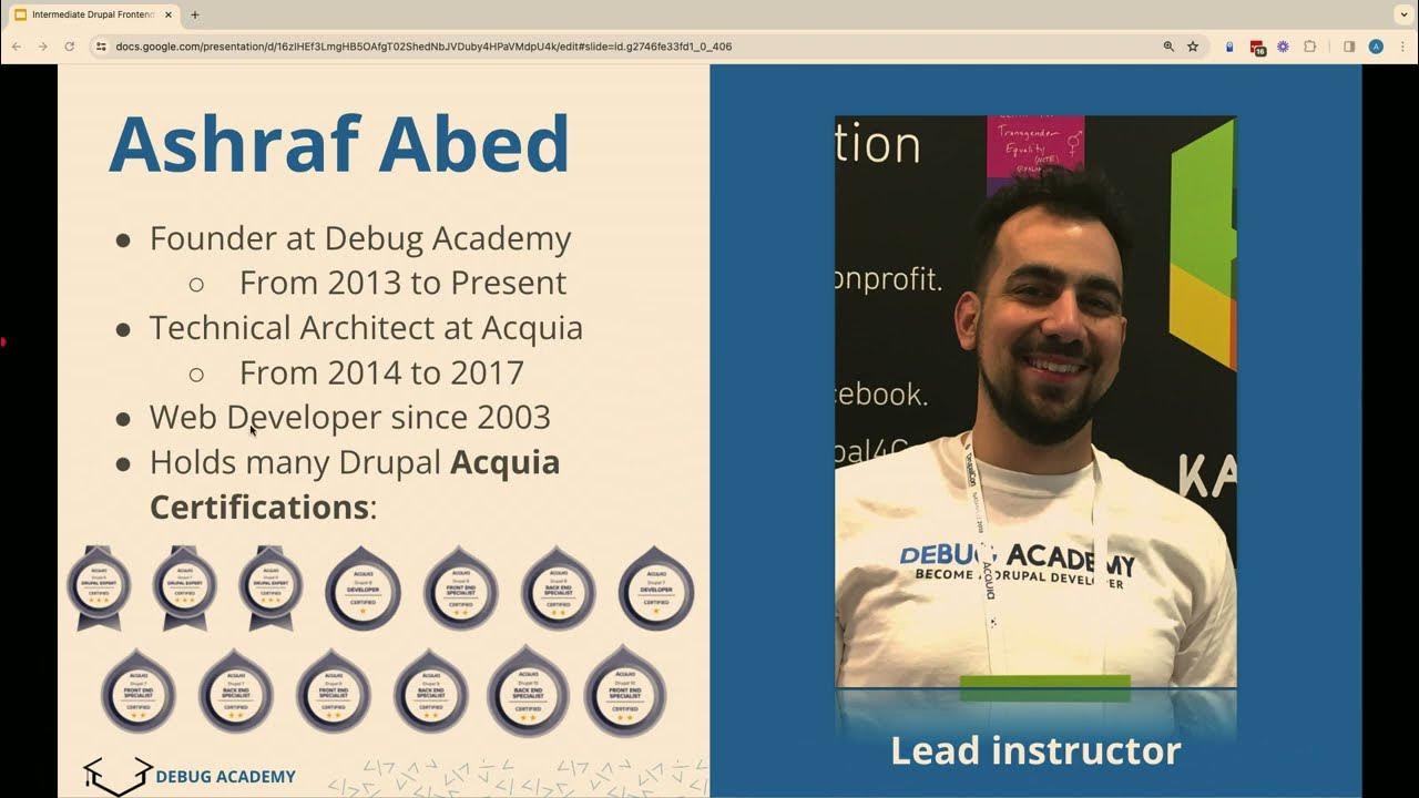 Intermediate Drupal Front End Development - YouTube