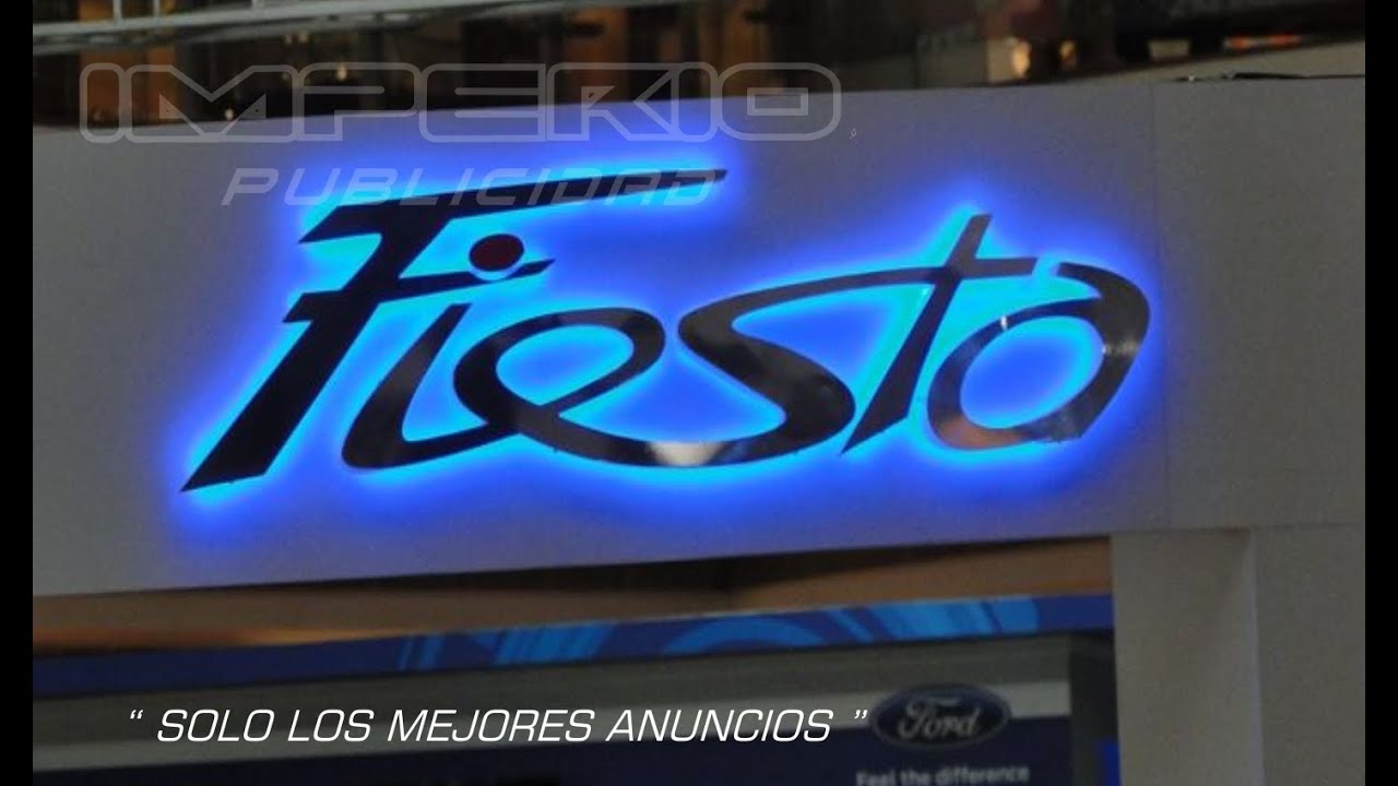 Anuncios Luminosos letras Realzadas En Metal - YouTube