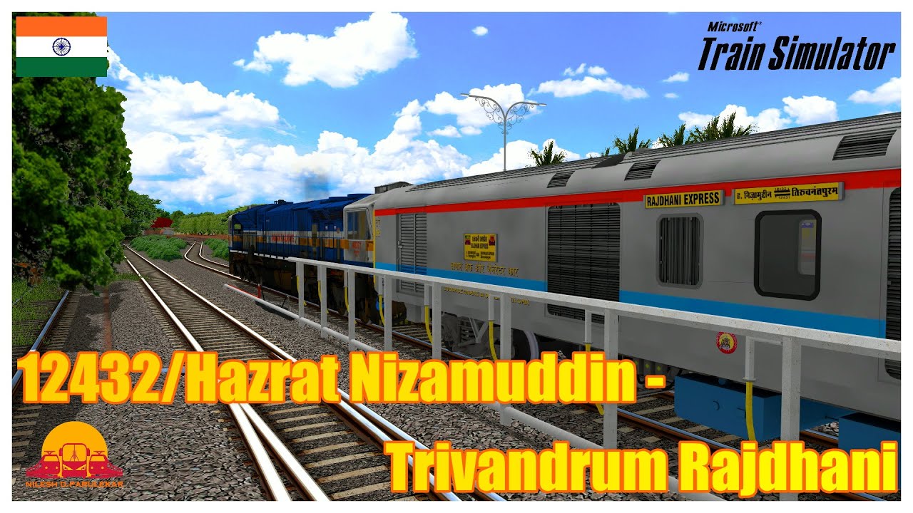 Late Running 12432/Hazrat Nizamuddin - Thiruvananthapuram Central ...