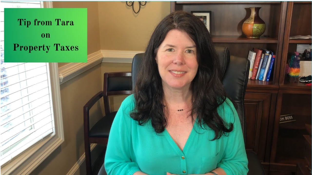 Tip from Tara: Beware - Property Taxes can MESS YOU UP... - YouTube