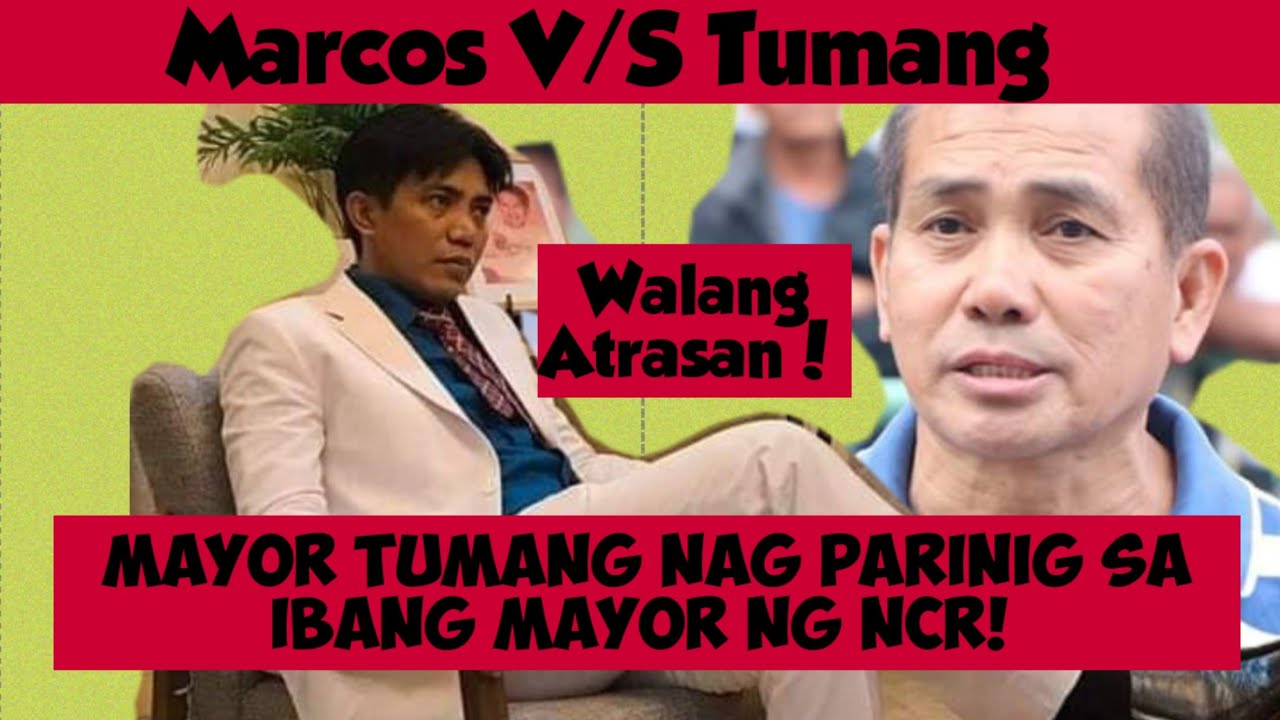 Mayor Teddy Tumang Tuloy ang hamon kay Francis Marcos At nag parinig sa ...