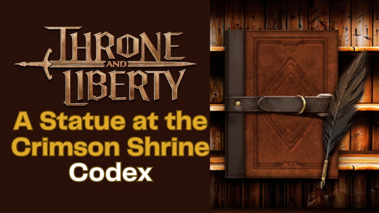 A Statue at the Crimson Shrine Throne and Liberty Codex Collection ...