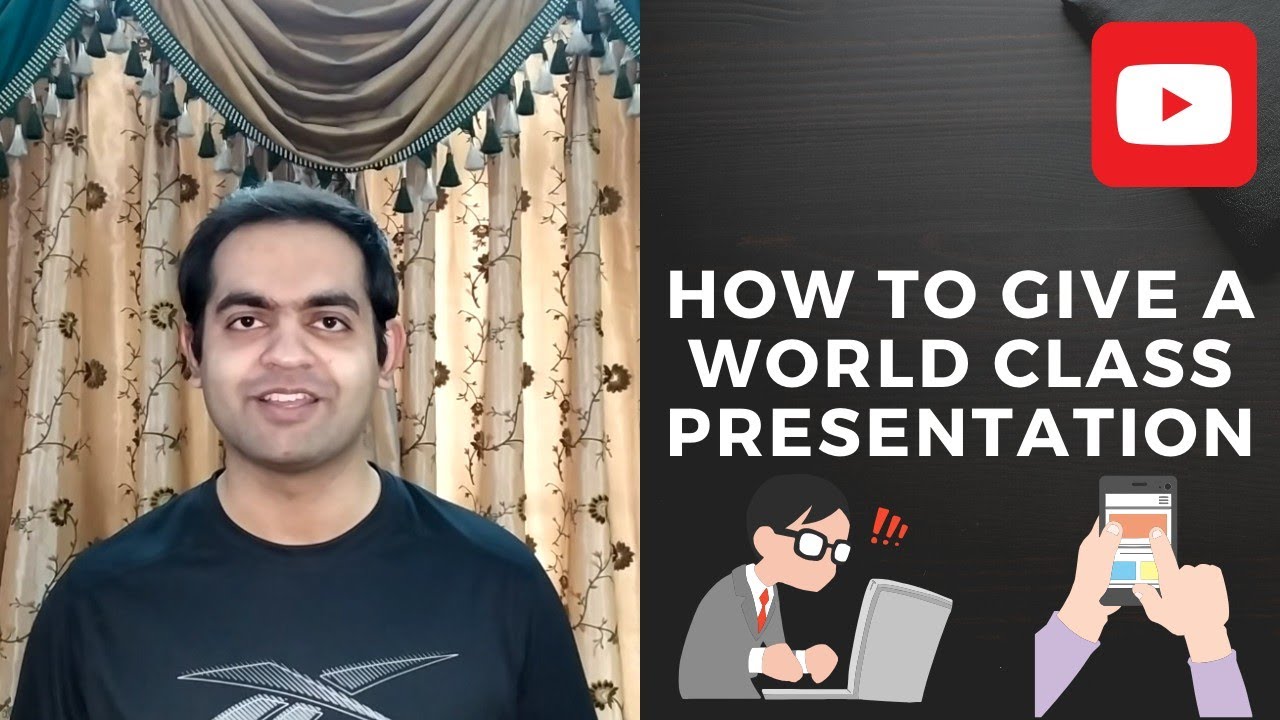 How to give a Worldclass Presentation. Expert tips. - YouTube
