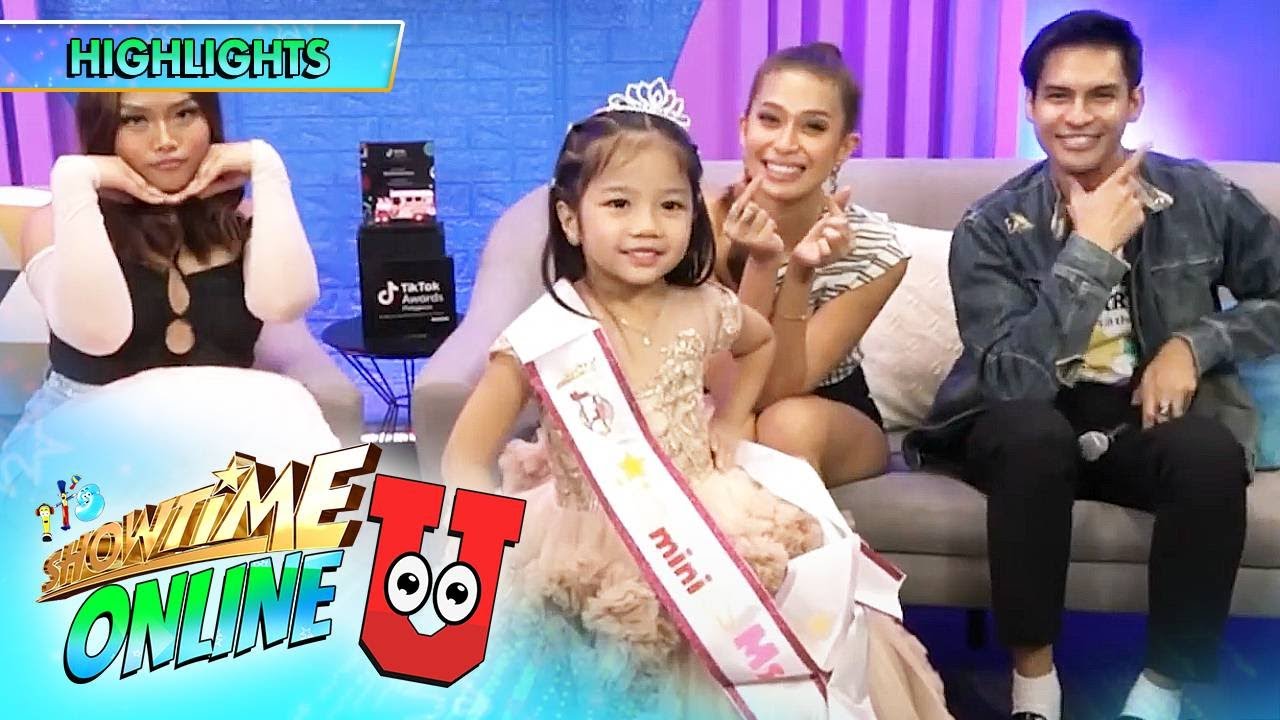 Get to know our Mini Miss U of the day Sofia Cassandra Alderete | Showtime Online U - YouTube