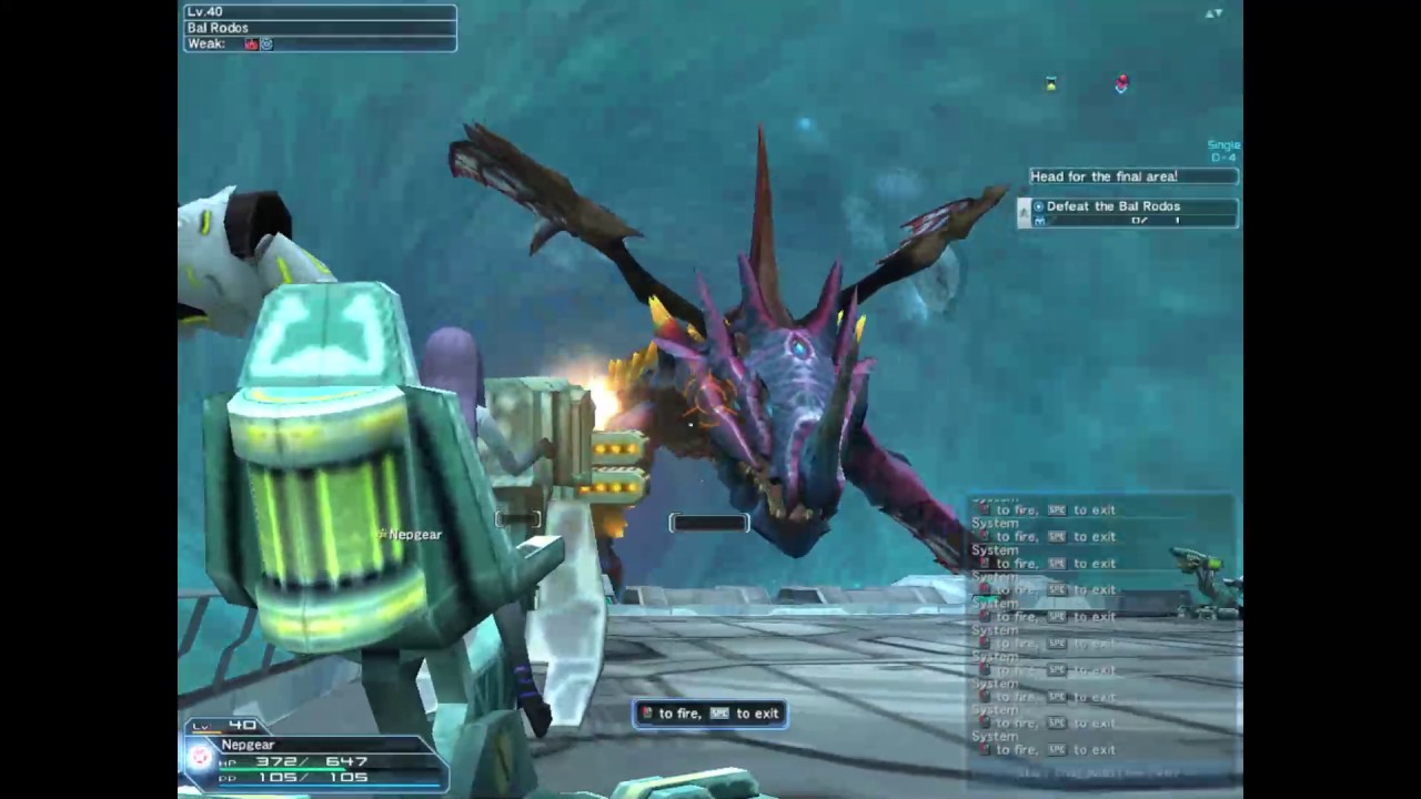 I play PSO2 - Bal Rodos fight w/ extra commentary - YouTube