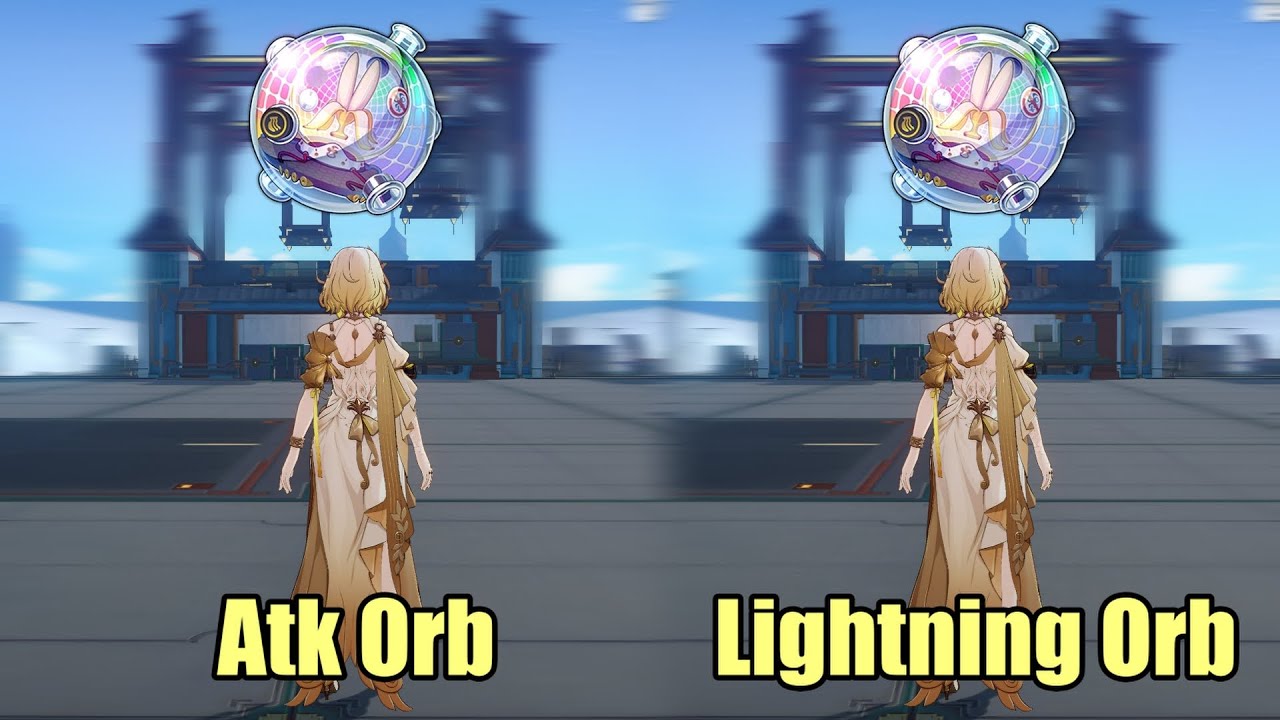 Aglaea Lightning Damage Orb Vs Atk Orb || HSR - YouTube