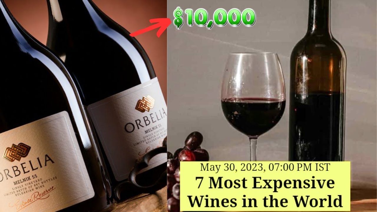 "Top 7 Most Expensive Wines in the World: The Ultimate Luxury" - YouTube