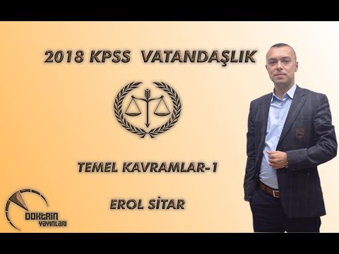 KPSS VATANDAŞLIK TEMEL KAVRAMLAR 1