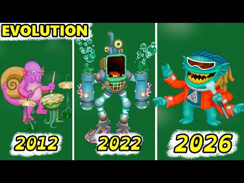 Water Island Evolution (My Singing Monsters)