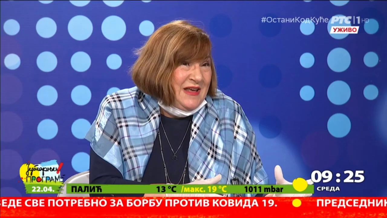 Dr. Zorica Sara Mitic - zasto Norveska ima 144 zarazenih a Srbija 3.500 ...