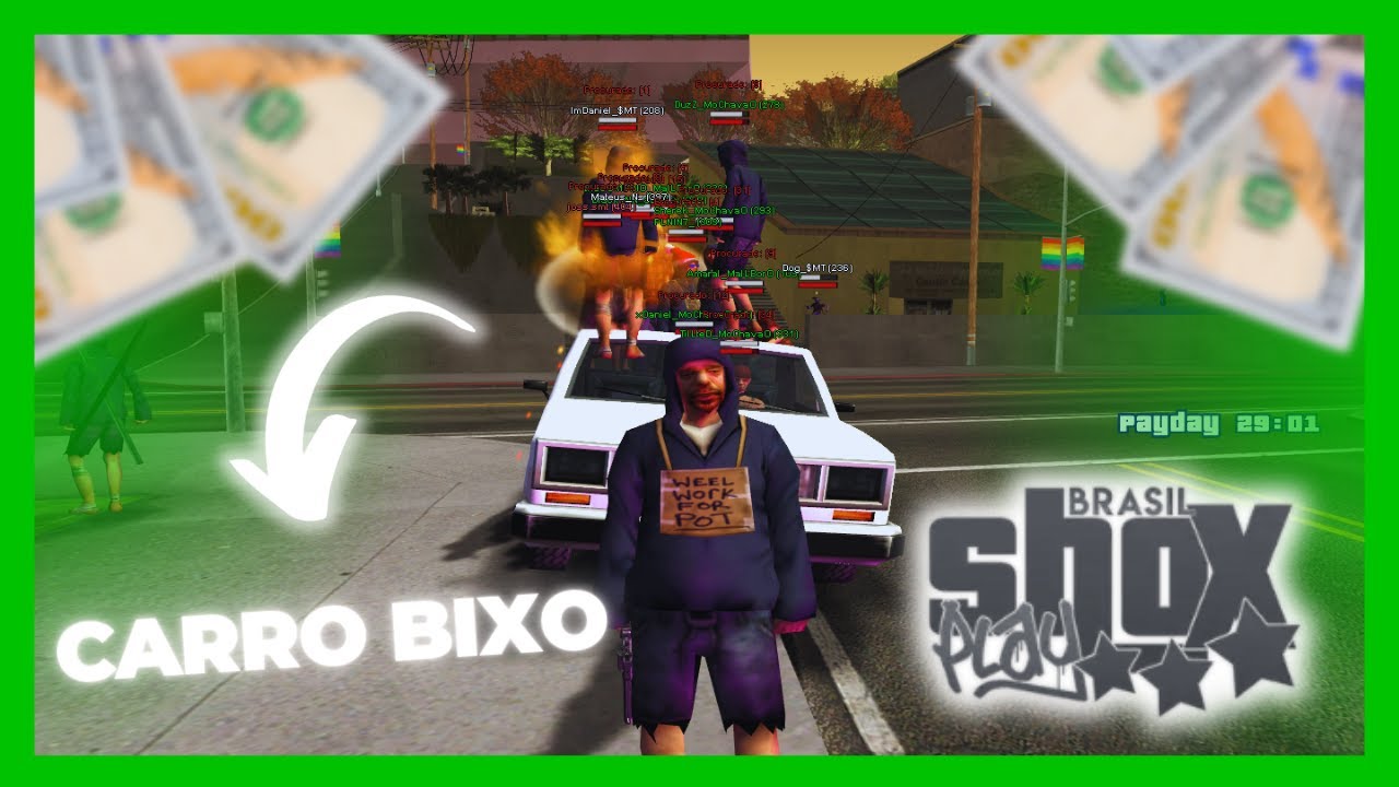 O Maior Carro Bixo Do Brasil Play Shox, Roubamos Tudo 🤑💰 - YouTube