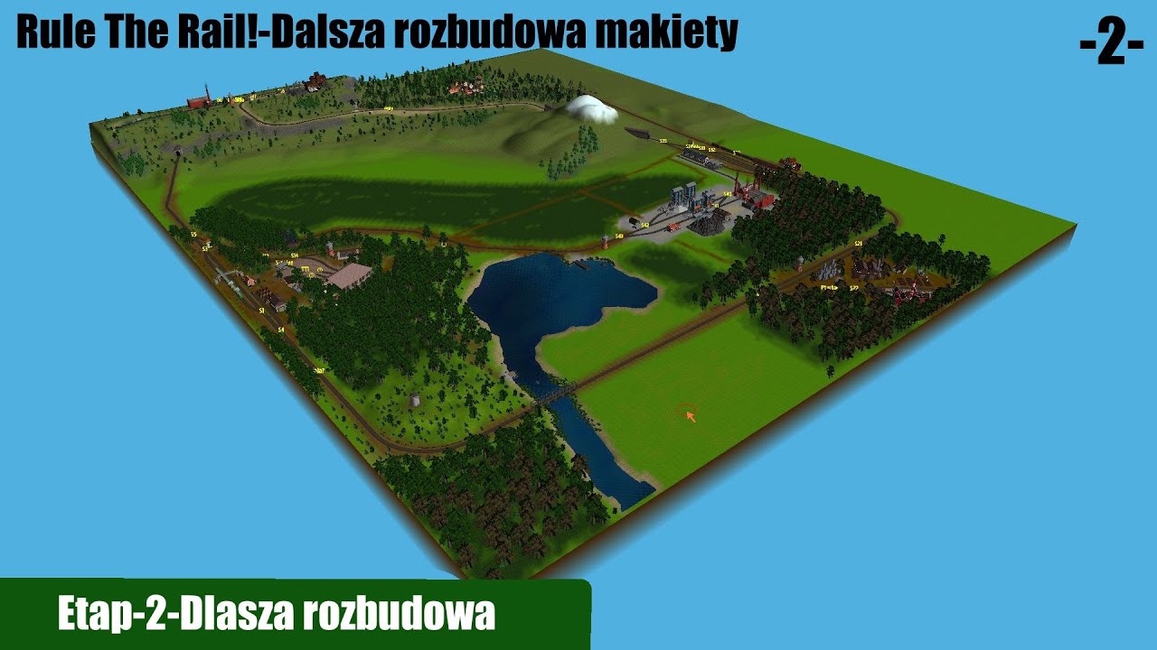Rule the Rail!-2-Dalsza rozbudowa makiety - YouTube