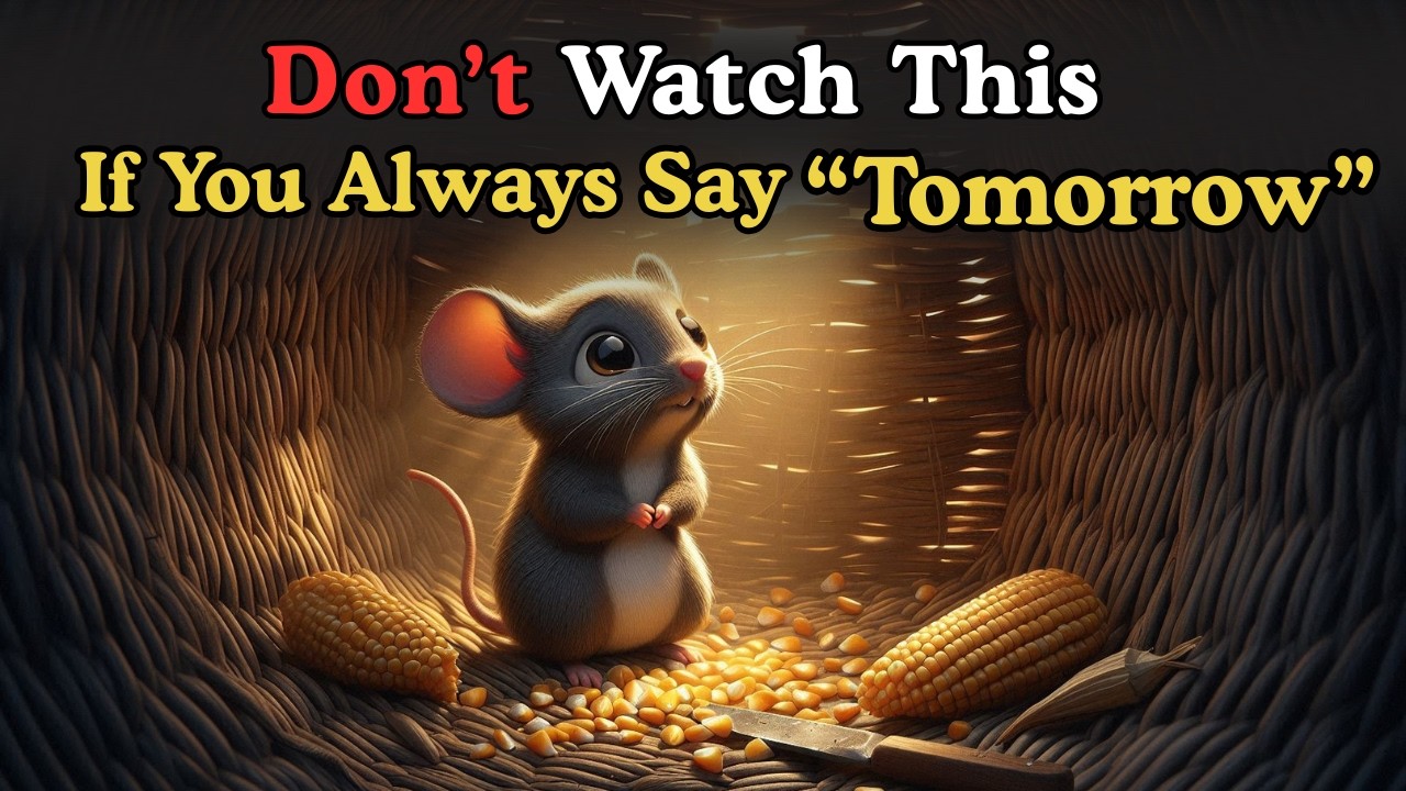 Don’t Watch This If You Always Say “Tomorrow” | Moral Story - YouTube