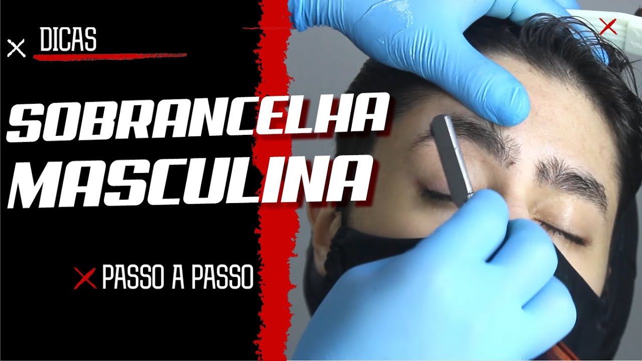 Como Fazer Sobrancelha Masculina Barbeiro Barbosa Youtube