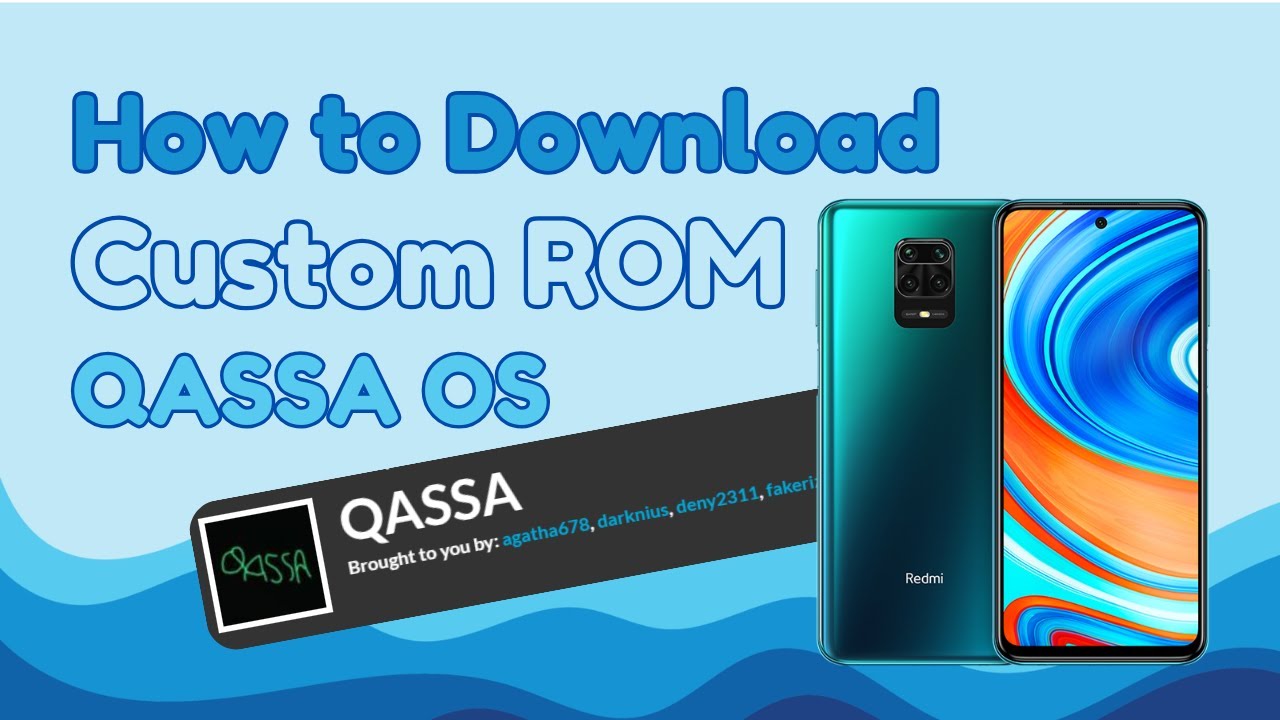 How to Download Custom Rom Qassa OS - YouTube