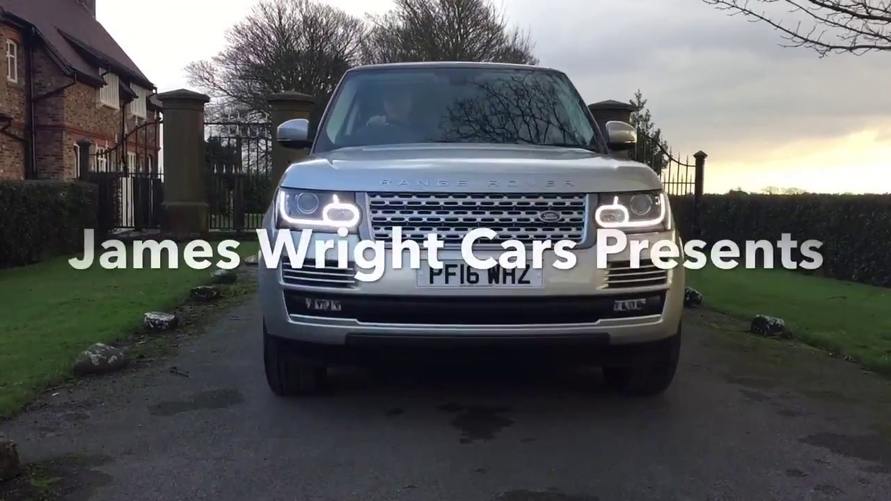 James Wright Cars Range Rover Vogue - YouTube