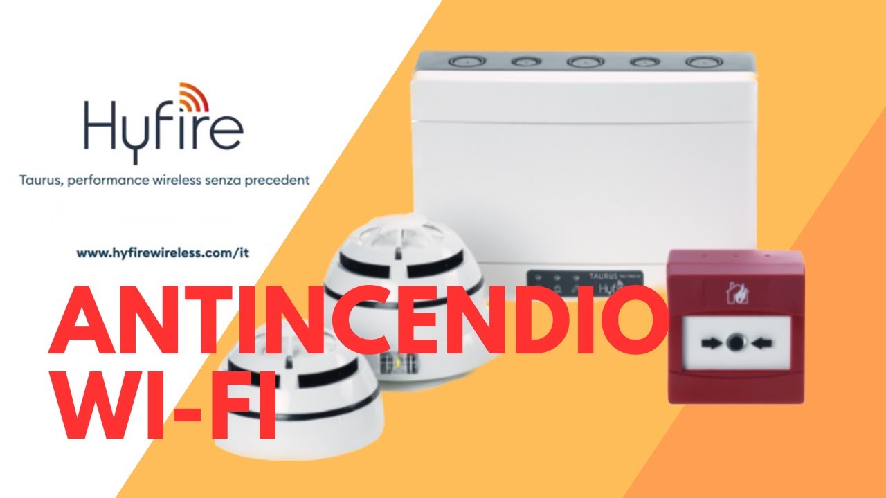 Antincendio WI-FI hyfire - YouTube