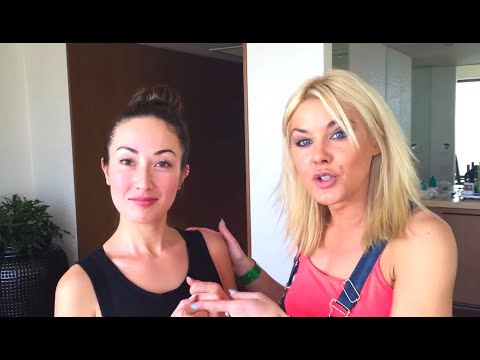 My First Spray Tan! (w/Sharzad Kiadeh) | Beauty Vlog