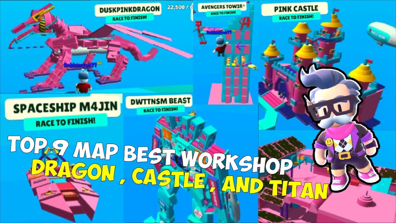 TOP 9 MAP BEST , DRAGON , CASTLE AND SPACE FOR YOU! 😎 - YouTube