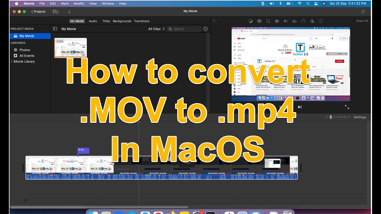 How To Convert A mov File To Mp4 File YouTube How To Convert A mov File To Mp4 File YouTube