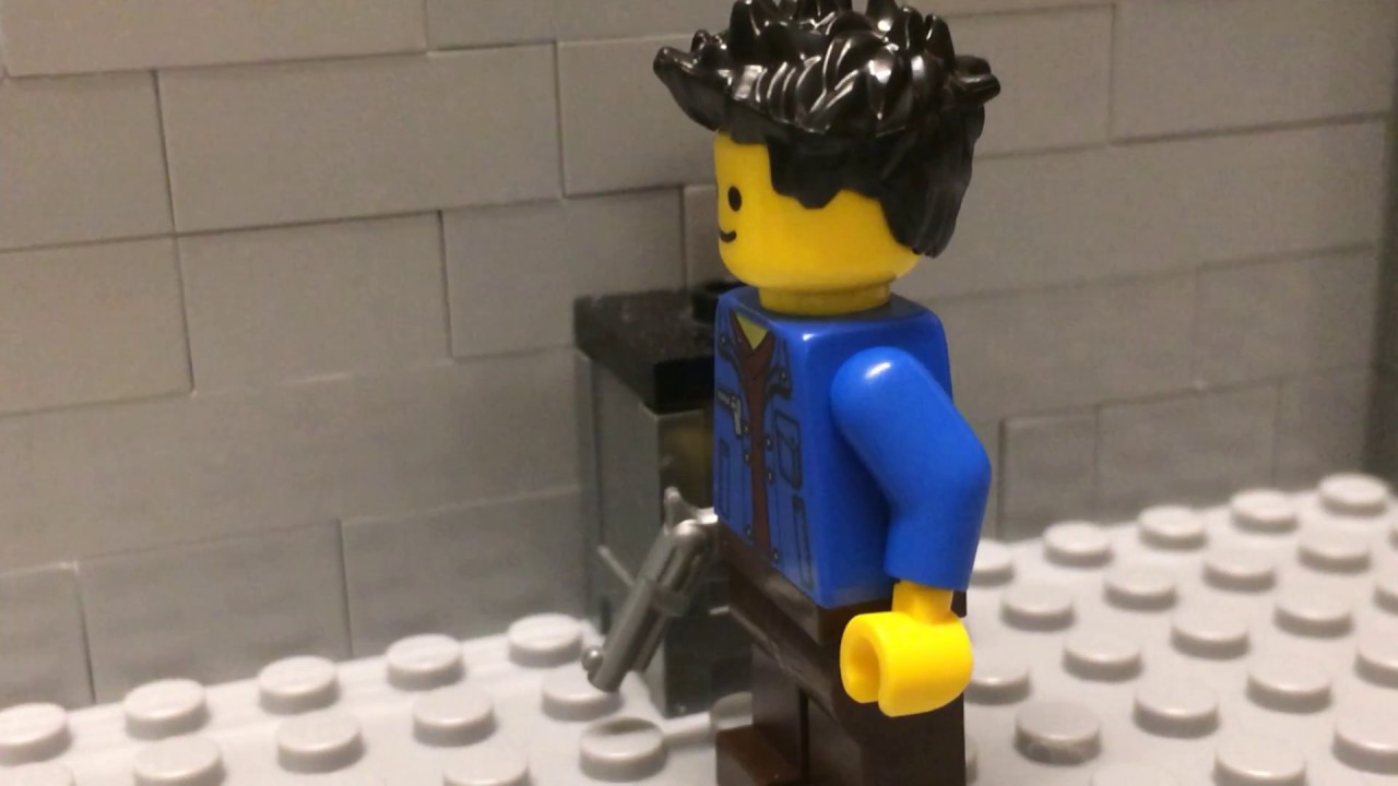 Lego gunshot test - YouTube