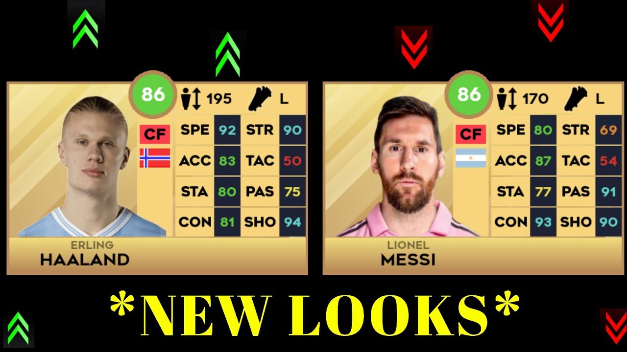PLAYERS NEW LOOKS AFTER NEW UPDATE IN DLS 23! | DREAM LEAGUE SOCCER 23 ...