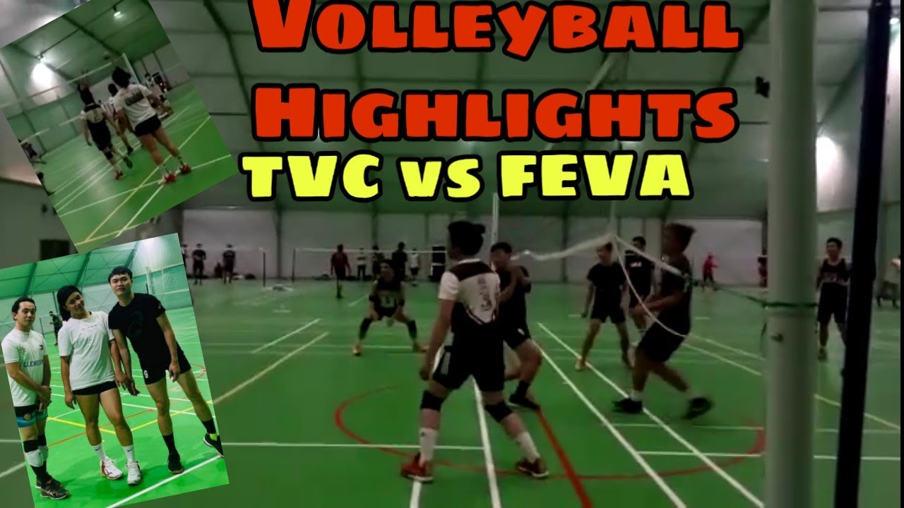 VOLLEYBALL FRIENDSHIP GAME HIGHLIGHT (FEVAvsTVC) - YouTube