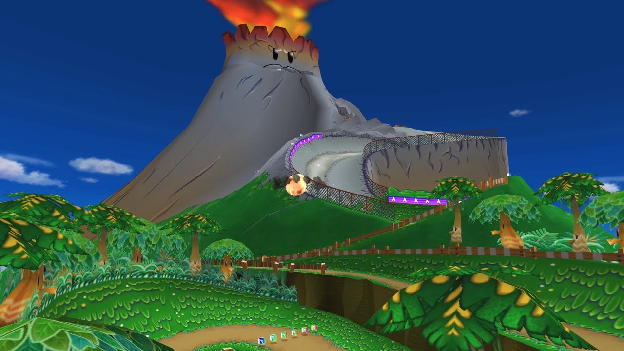 GCN DK Mountain | Mario Kart Wii | Live Wallpaper | Race sounds ASMR ...