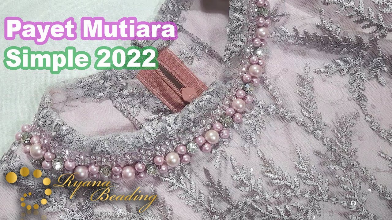 Payet Mutiara pada leher simple 2022 | RyAna Beading - YouTube