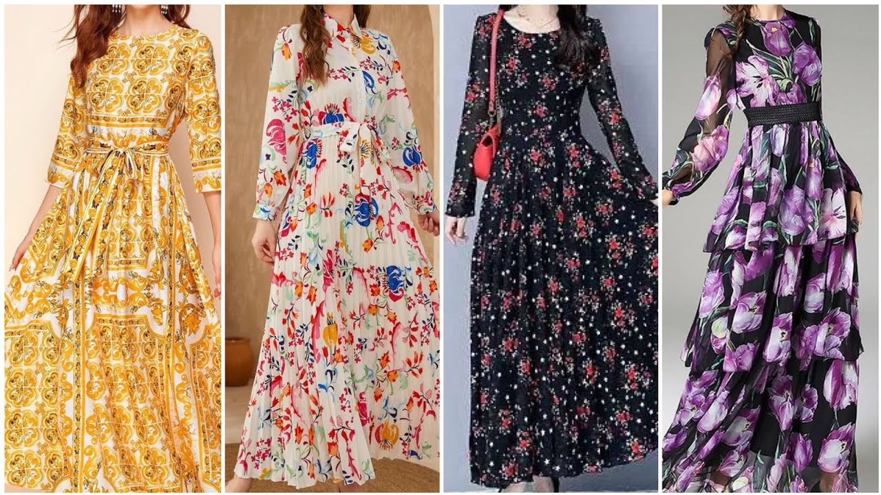 long elegant and stylish maxi dresses ideas for girls // long # ...