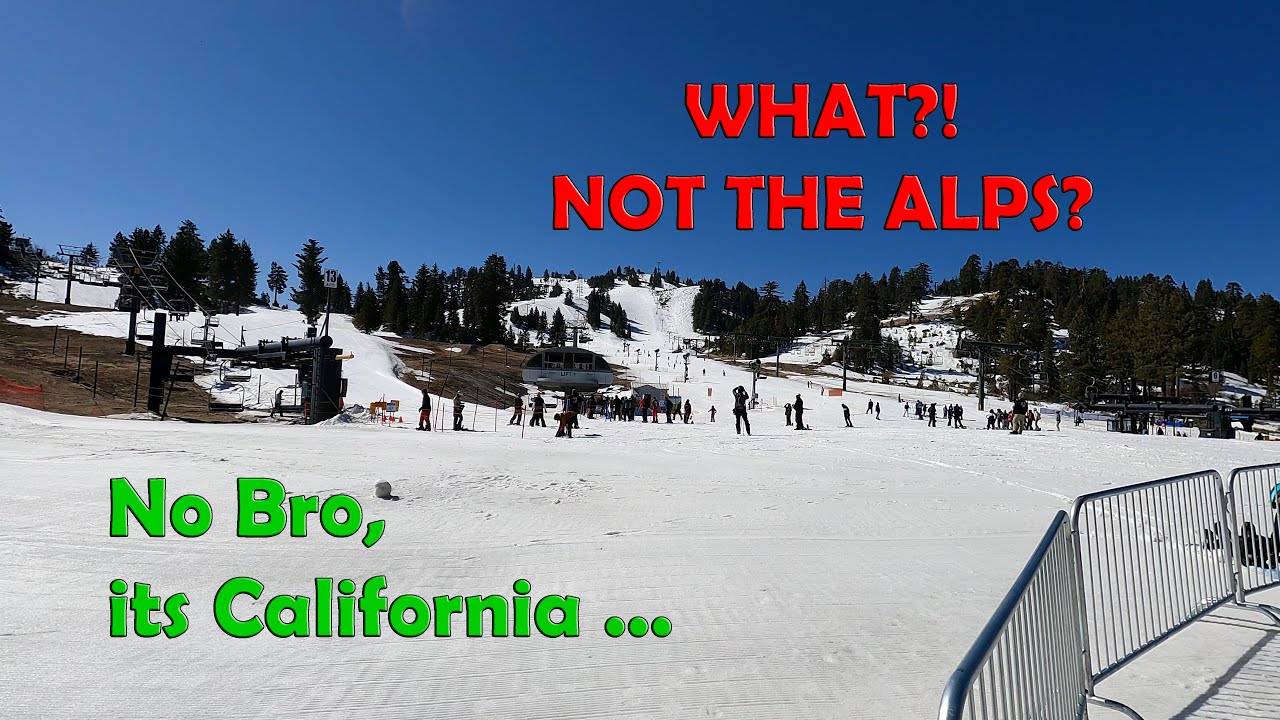 Snow Valley Ski Area, Running Springs, California - YouTube