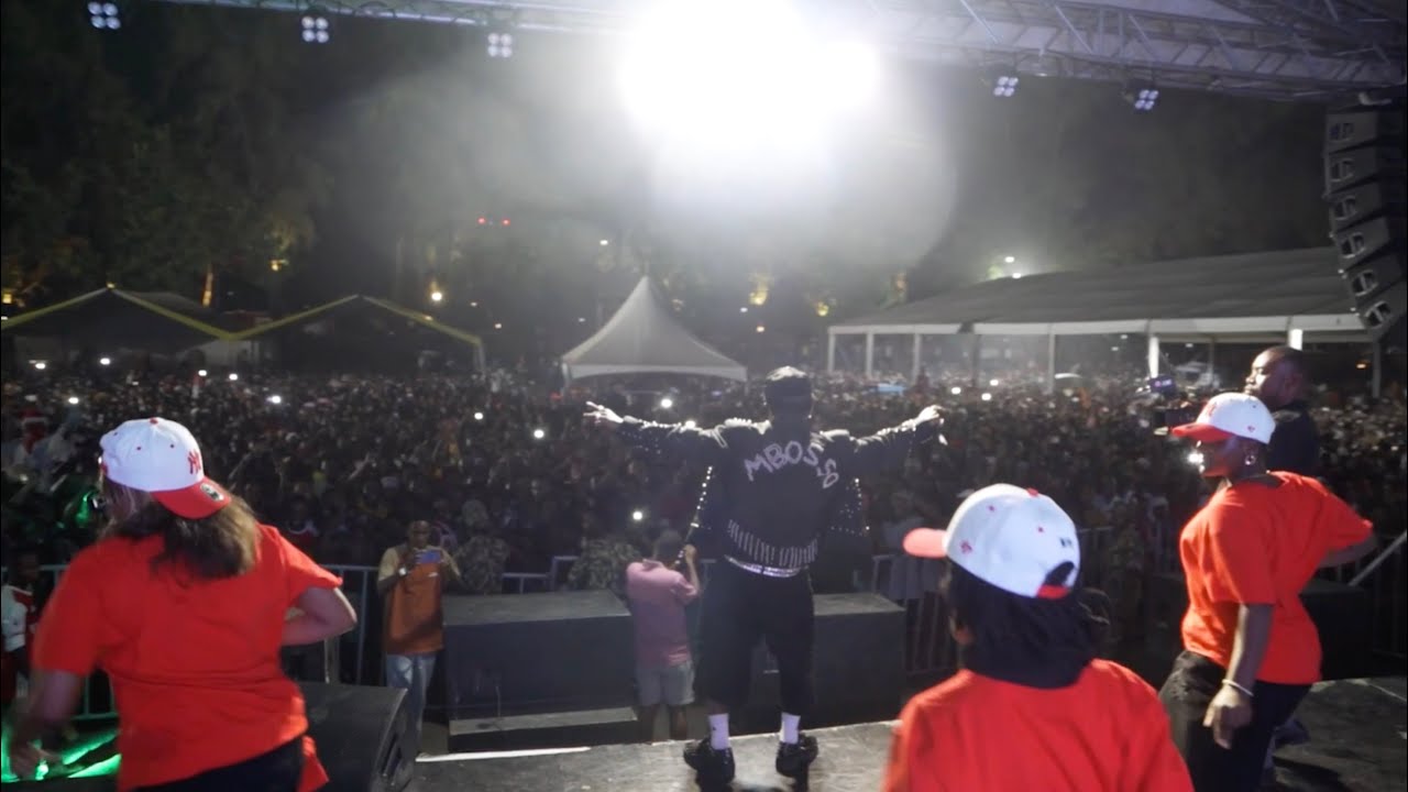 Mbosso Ova Performance On Vumba Festival, Zanzibar - YouTube