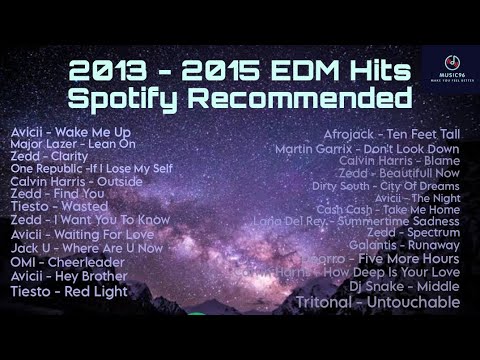 HOT SPOTIFY PLAYLIST 2013-2015 BEST EDM SONGS - MOST POPULAR EDM MUSIC ...