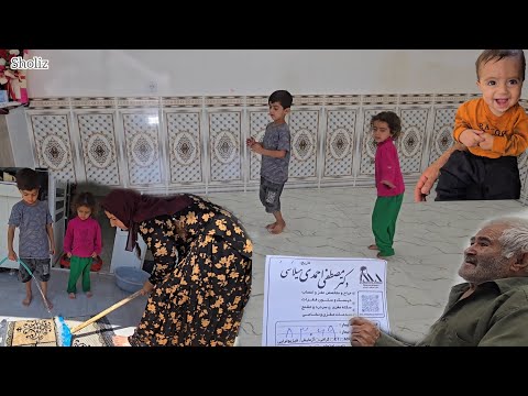 🏡 Rural Life Challenges: Narges & Hamid Clean the House While Dad Visits the Doctor ❤️🌿