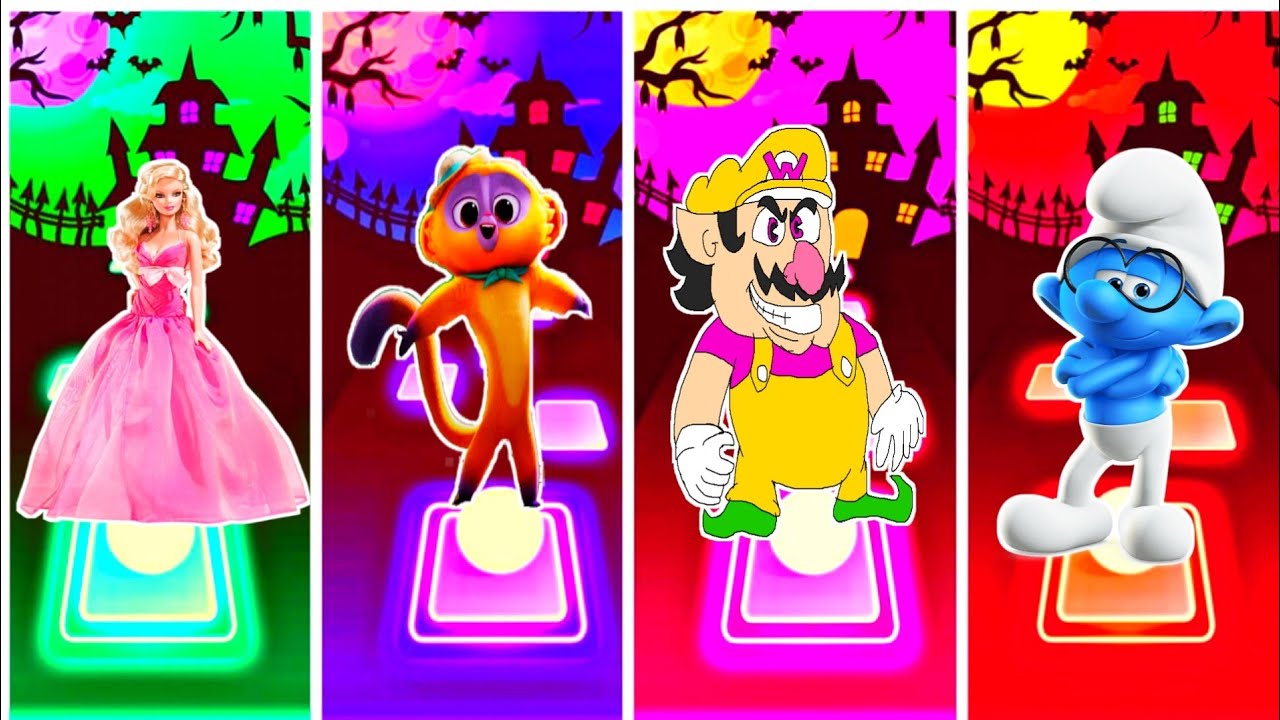 Barbie🆚VIVO🆚WheelsvOn The Bus🆚THE YOUNG SMURFS💫Who is best?? - YouTube