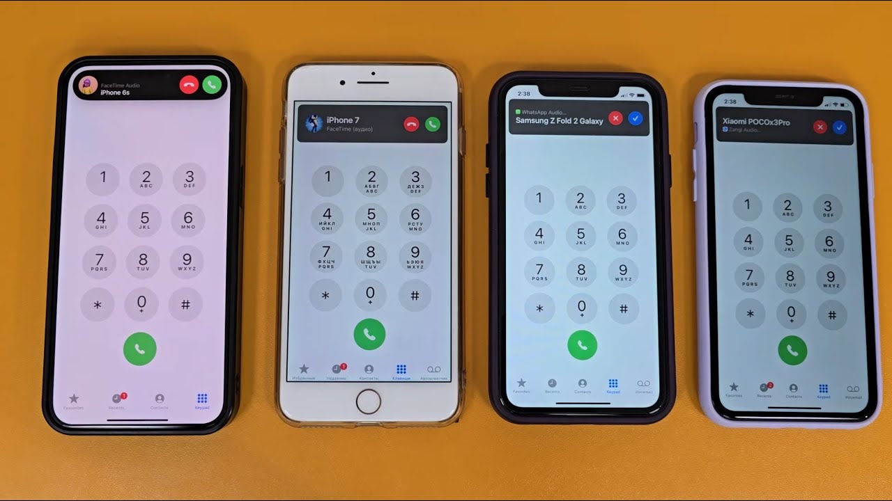 IPHONE 16 PRO MAX IPHONE 8+ IPHONE XR IPHONE 11 INCOMING CALL TWO ...