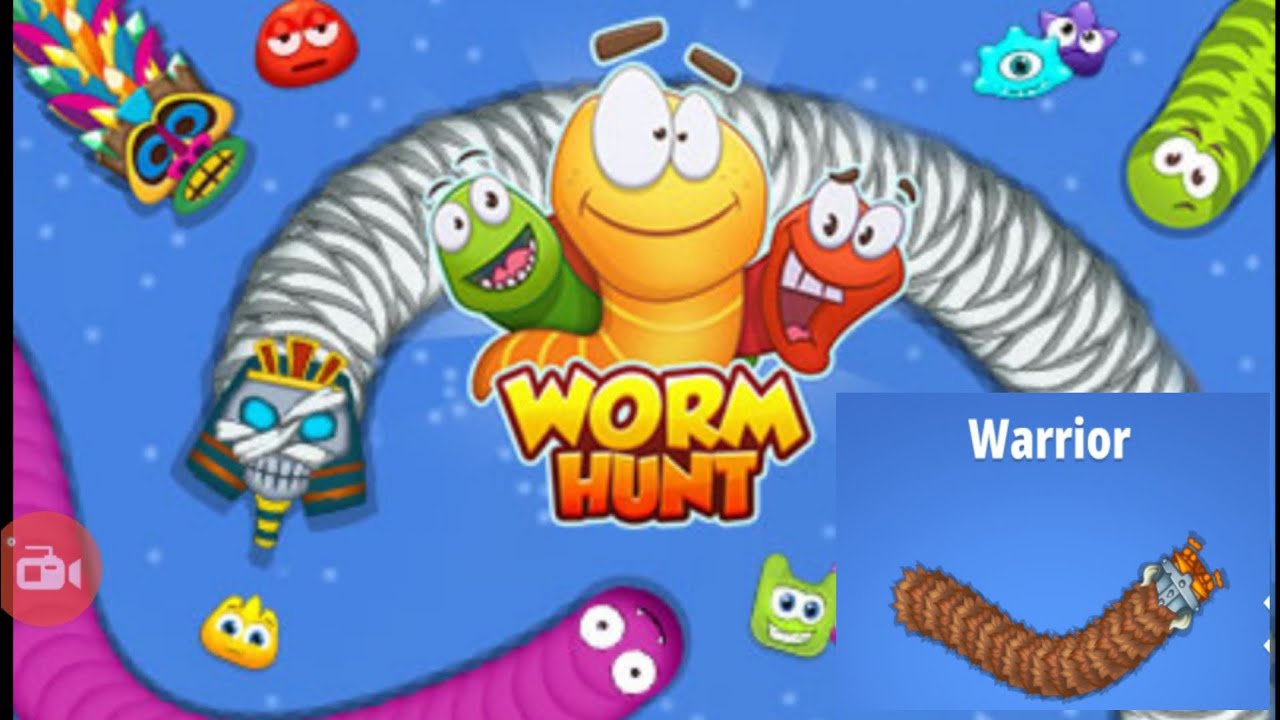 English Worm Hunt - Battle Arena : WARRIOR WORM 👍 | Playing Solo ...