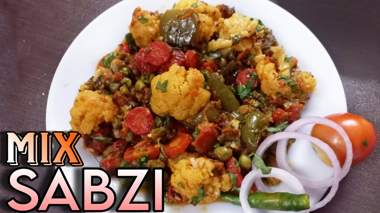 Mix Sabzi | Mix Vegetables recipe by Bawarchi - YouTube