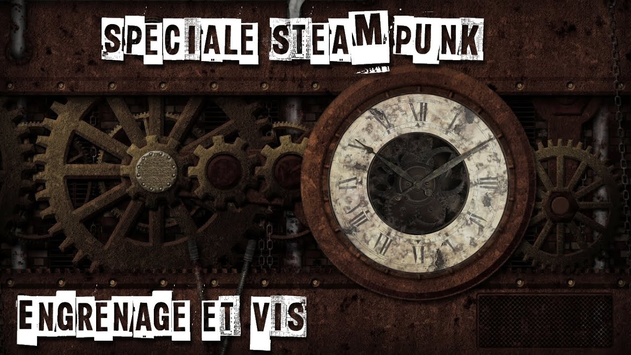 TUTO FIMO SPÉCIAL STEAMPUNK °2° Engrenage et vis - Steampunk polymer ...