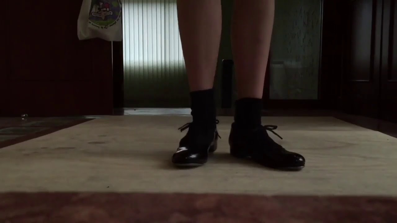 Black Socks Tap Dancing (Shiny Tap Shoes) - YouTube