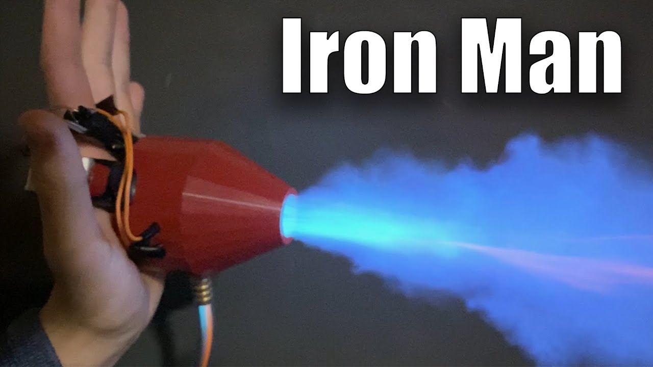 Working Iron Man Repulsor V2! - YouTube