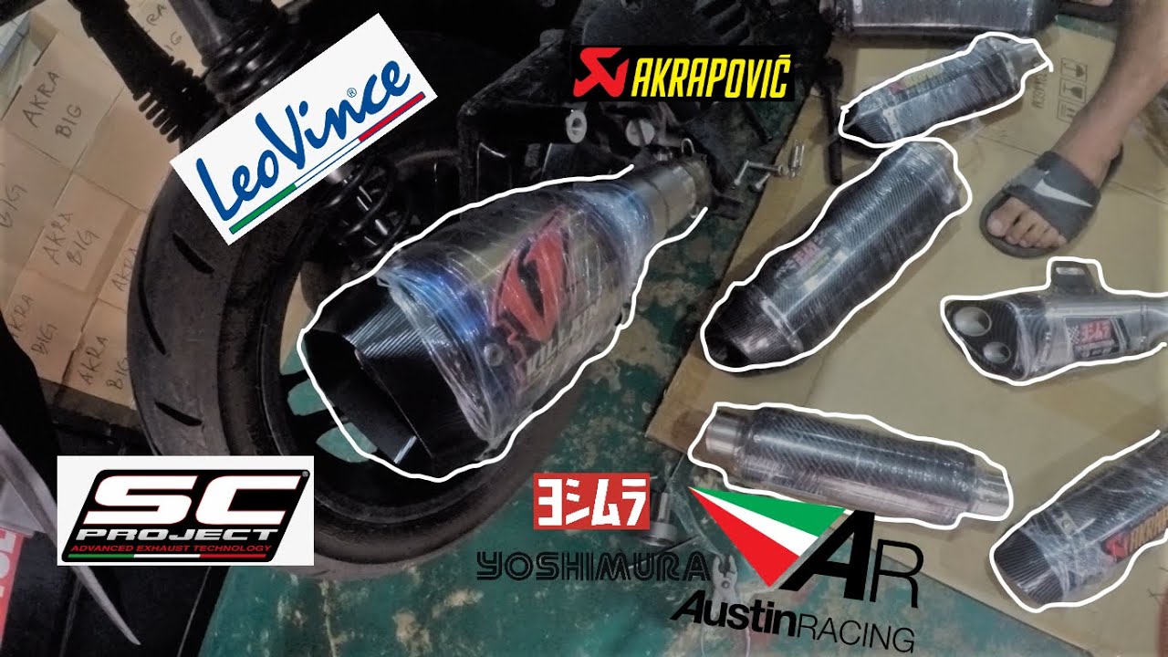 WHAT is the BEST PIPE for Yamaha AEROX? - YouTube