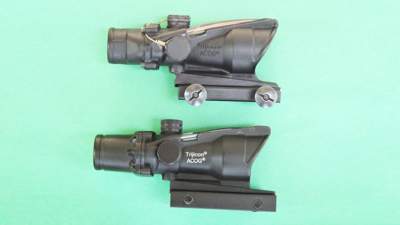 Imitation ACOG vs. Trijicon TA31 ACOG, Part 2: Appearance Differences ...