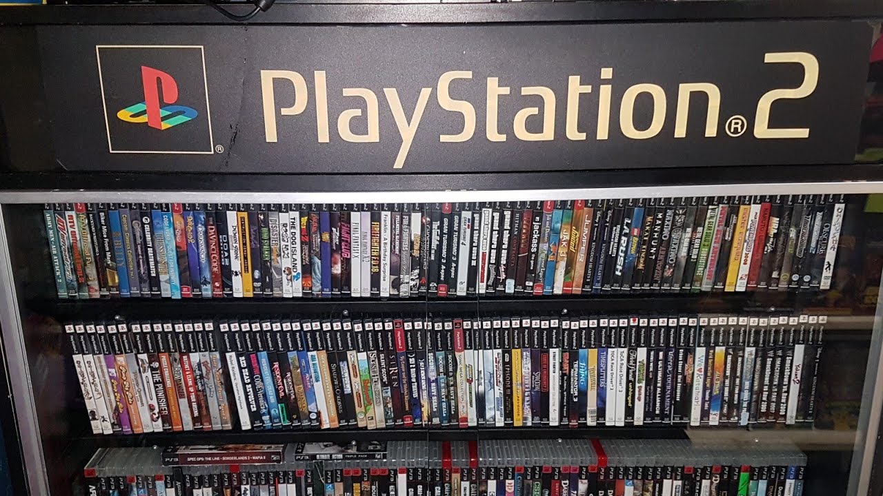 Playstation 2 Retail Cabinet Found In The Wild! - YouTube