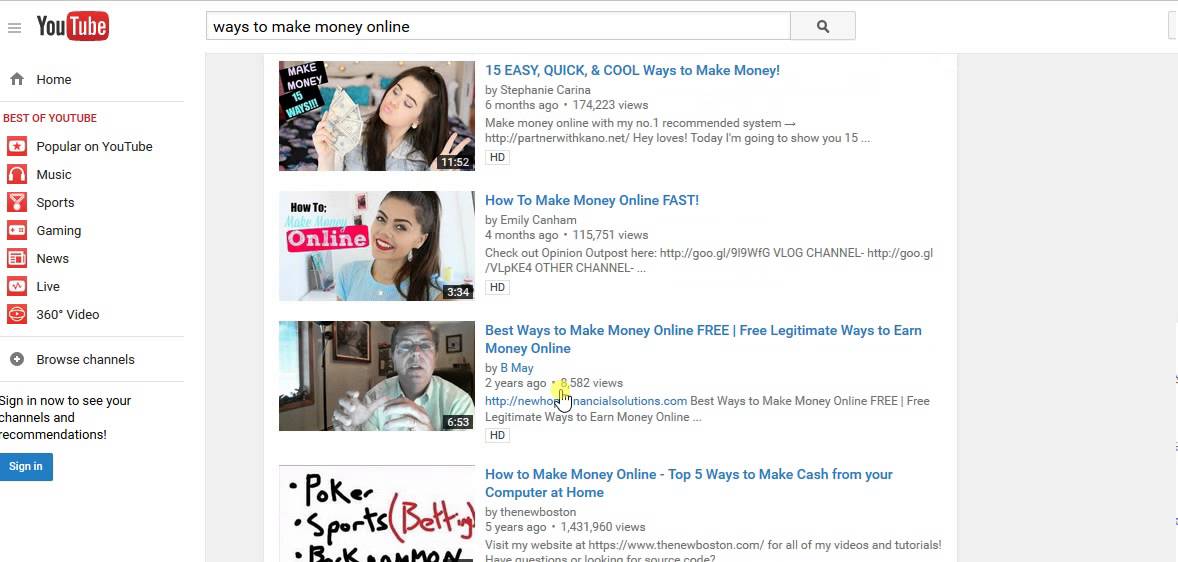 how to find recent videos on youtube - YouTube