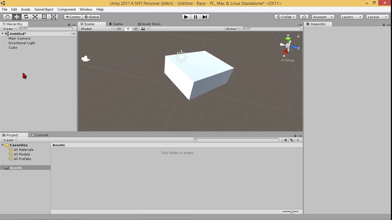 Spiludvikling i folkeskolen med Unity3d #1: Grundlæggende Unity3d editor samt Terrain - YouTube