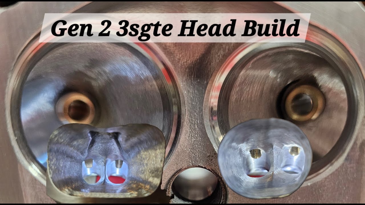 3sgte Gen 2 Cylinder Head Build #3sgte #psiracing - YouTube