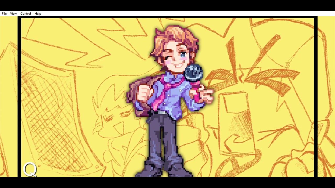 FNF Senpai Test - YouTube