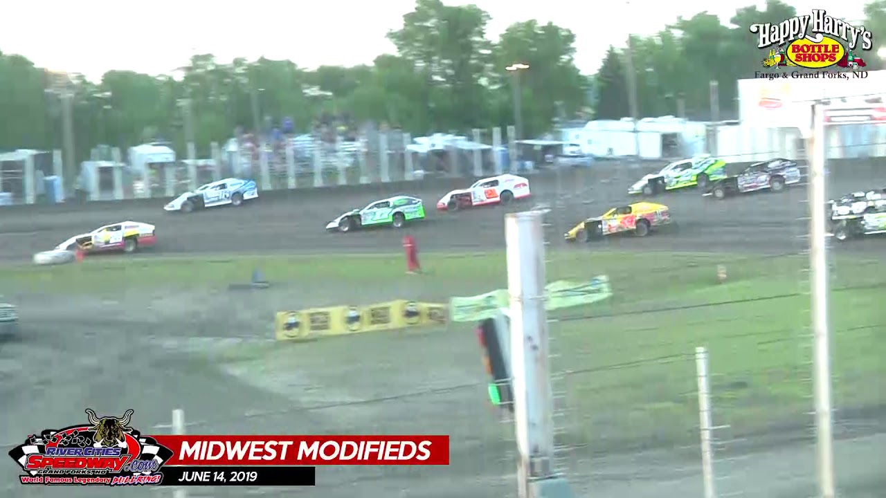 6/14/19 Midwest Modifieds - River Cities Speedway - YouTube