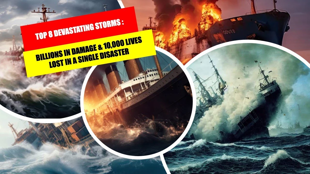 TOP 8 DEVASTATING SHIPPING TRAGEDIES: BILLIONS IN DAMAGE & 10,000 LIVES ...